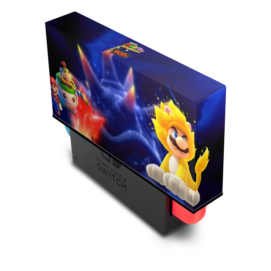 KIT Nintendo Switch Skin e Capa Anti Poeira - Bowser s Fury - Pop Arte ...