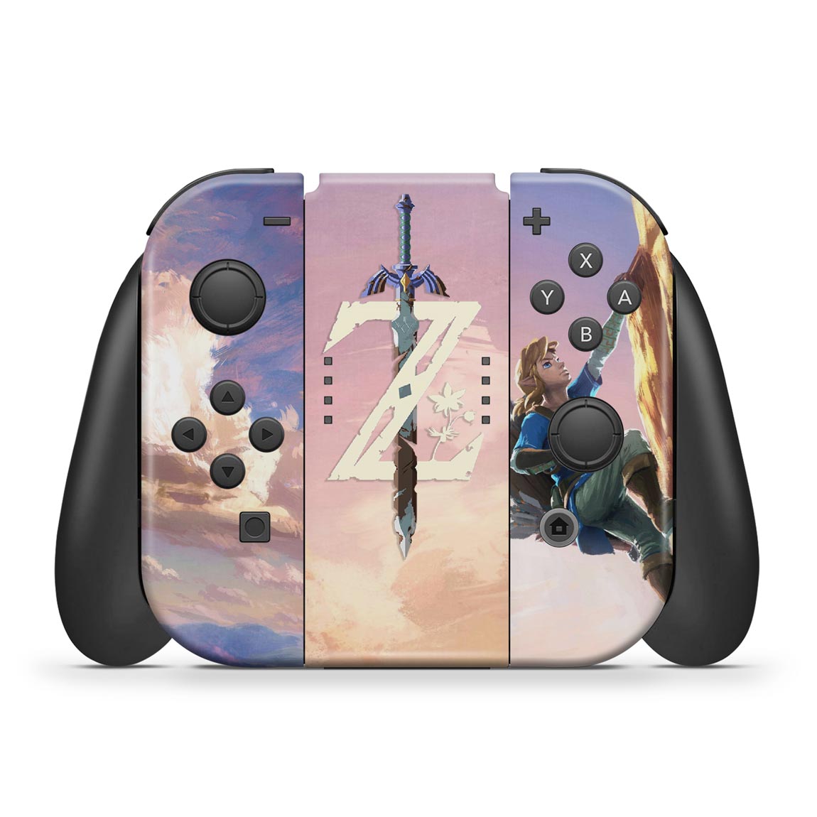 Nintendo Switch Oled Skin - Zelda Breath Of The Wild - Pop Arte Skins