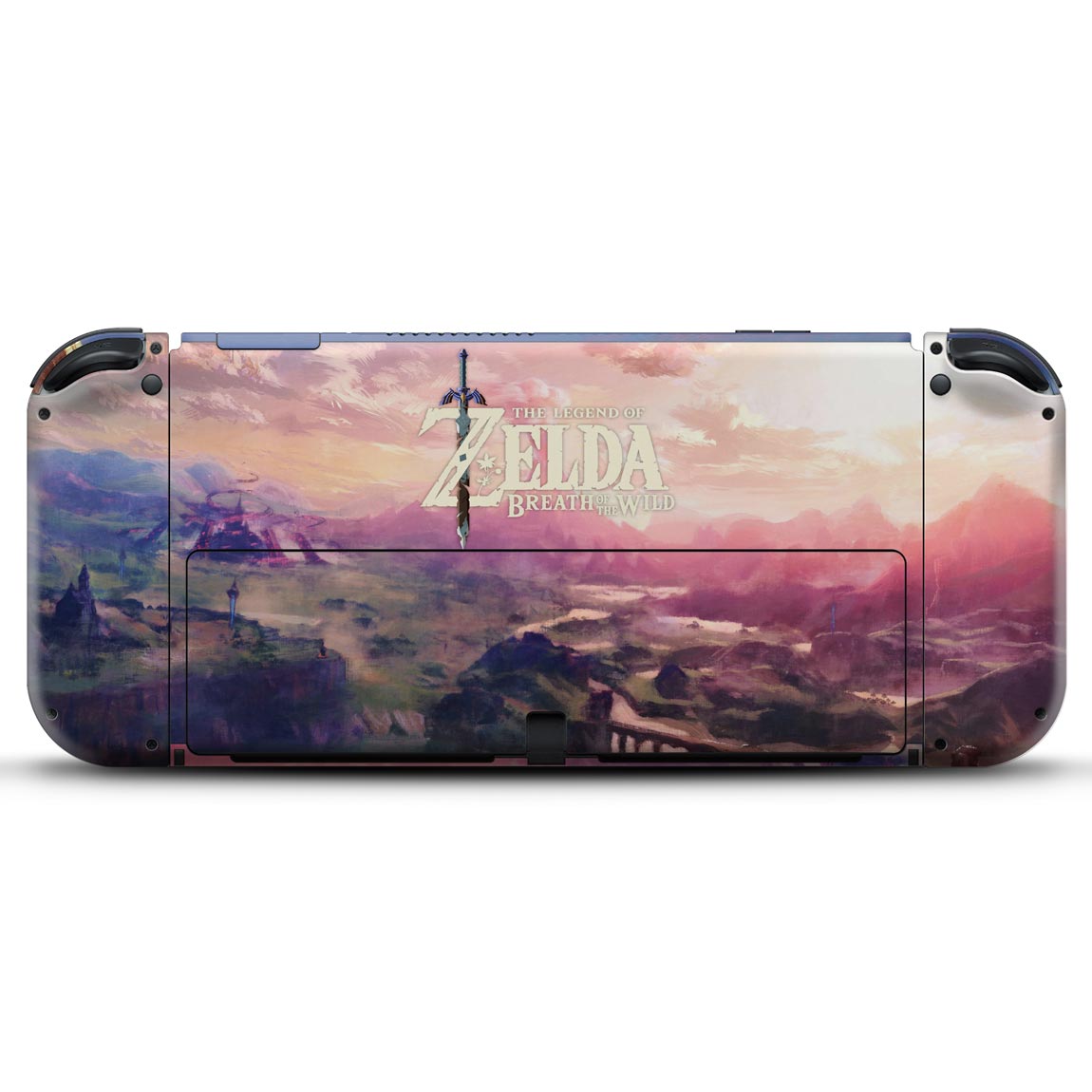 Nintendo Switch Oled Skin - Zelda Breath Of The Wild - Pop Arte Skins