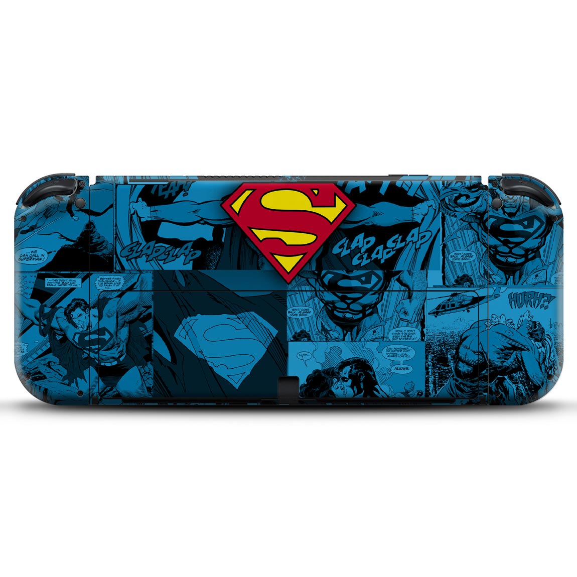 Nintendo Switch Oled Skin - Superman Comics - Pop Arte Skins