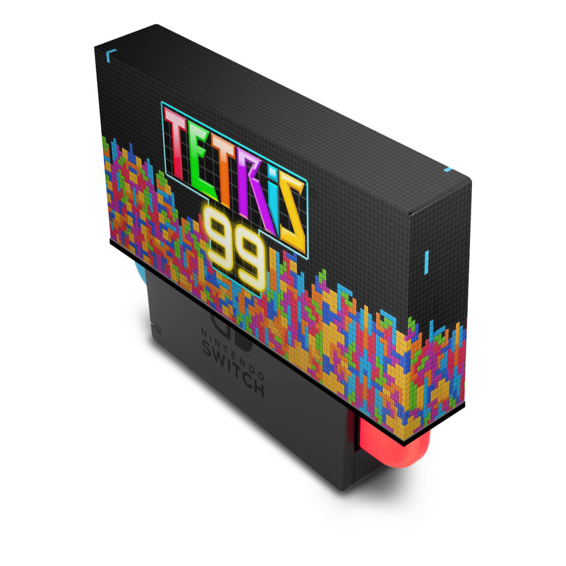 KIT Nintendo Switch Oled Skin e Capa Anti Poeira - Tetris 99 - Pop Arte ...