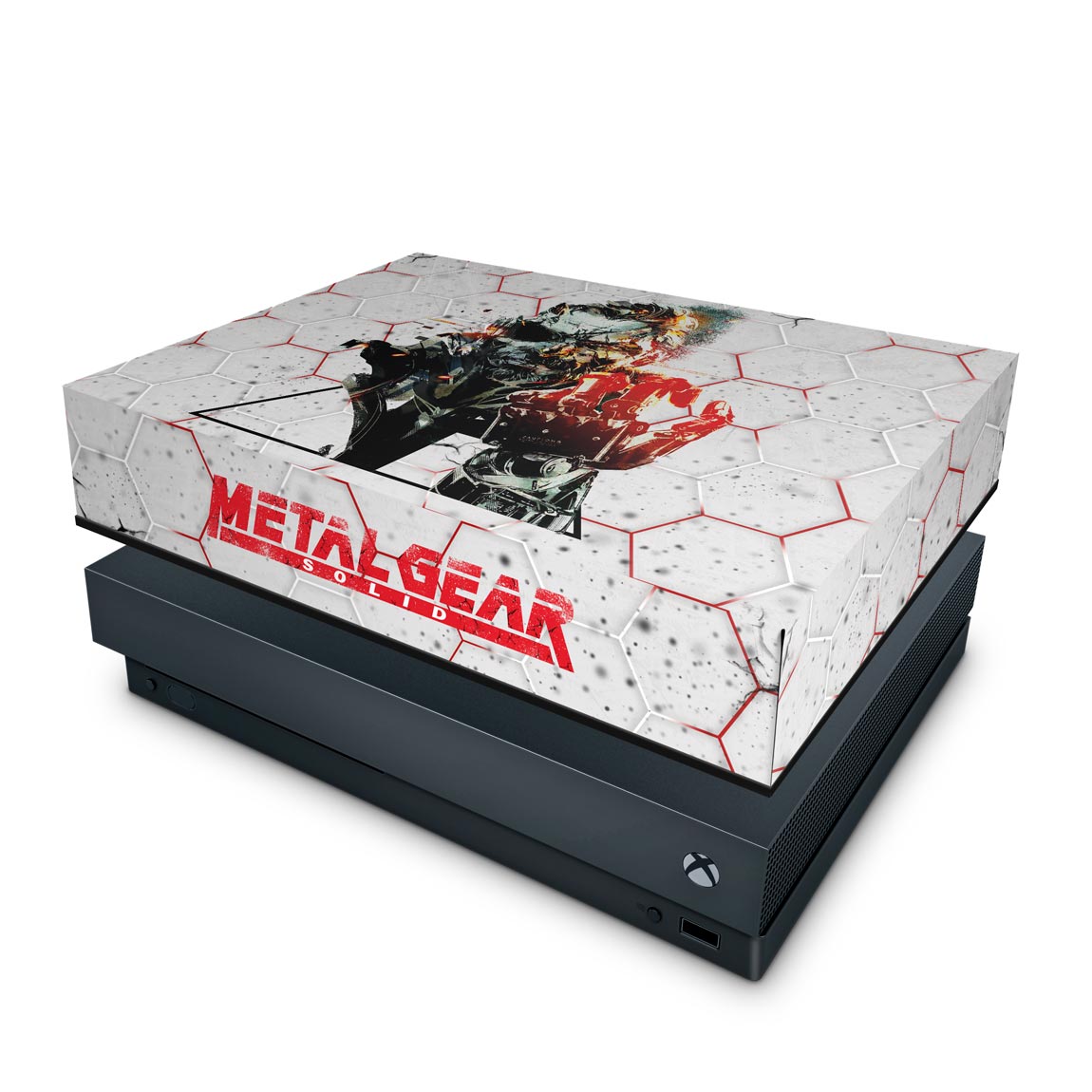 Xbox One X Capa Anti Poeira - Metal Gear Solid - Pop Arte Skins