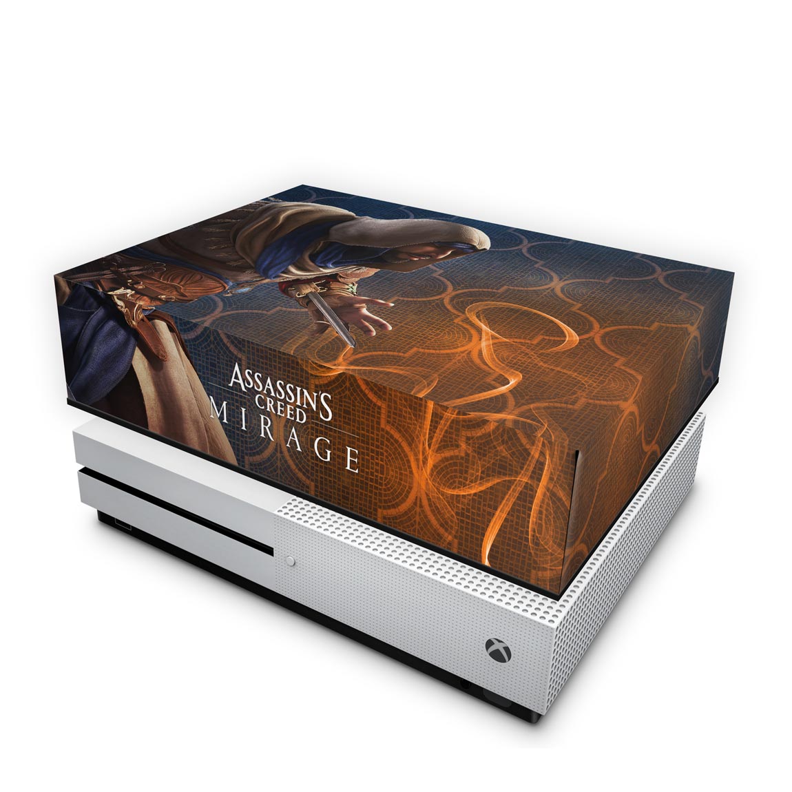 Xbox One Slim Capa Anti Poeira - Assassin's Creed Mirage - Pop Arte Skins