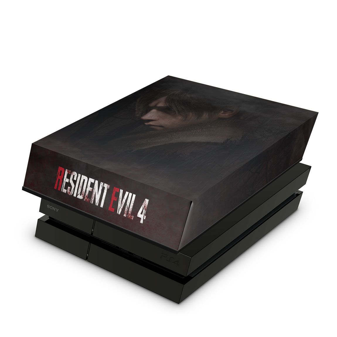 PS4 Fat Capa Anti Poeira - Resident Evil 4 Remake - Pop Arte Skins