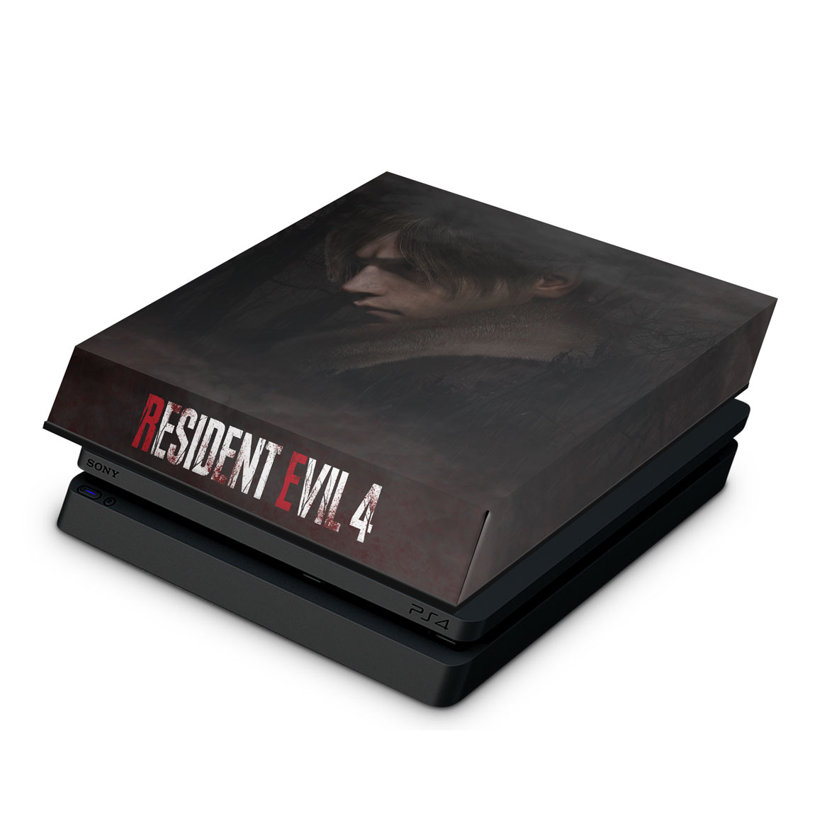 PS4 Slim Capa Anti Poeira - Resident Evil 4 Remake - Pop Arte Skins