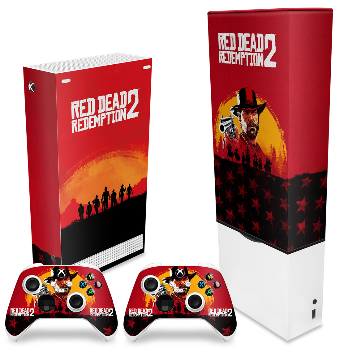 KIT Xbox Series S Capa Anti Poeira e Skin - Red Dead Redemption 2 - Pop ...