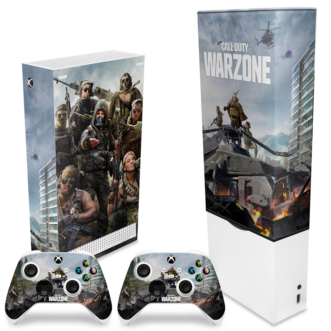 KIT Xbox Series S Capa Anti Poeira e Skin - Call of Duty Warzone - Pop ...