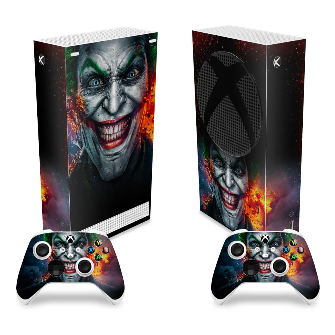 Skin Xbox Series S - Coringa Joker - Pop Arte Skins