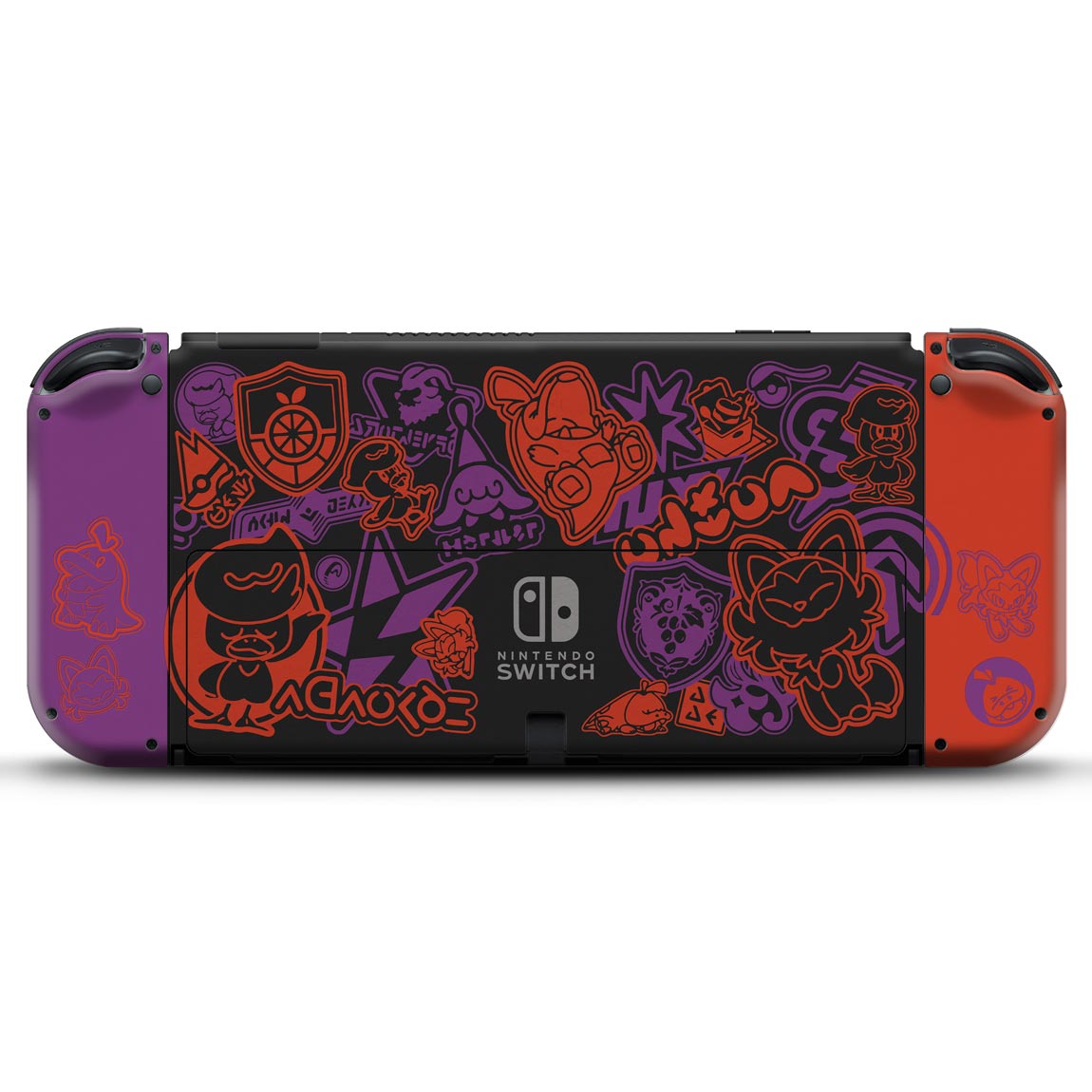 Nintendo Switch Oled Skin - Pokémon Scarlet e Violet - Pop Arte Skins