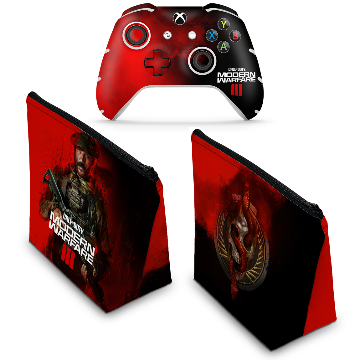 KIT Capa Case e Skin Xbox One Slim X Controle - Call Of Duty Modern ...