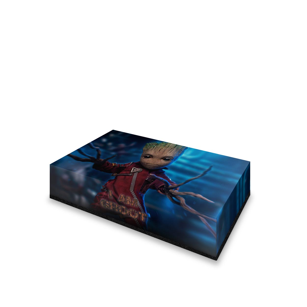 PS5 Pro Capa Anti Poeira Horizontal - Baby Groot - Pop Arte Skins