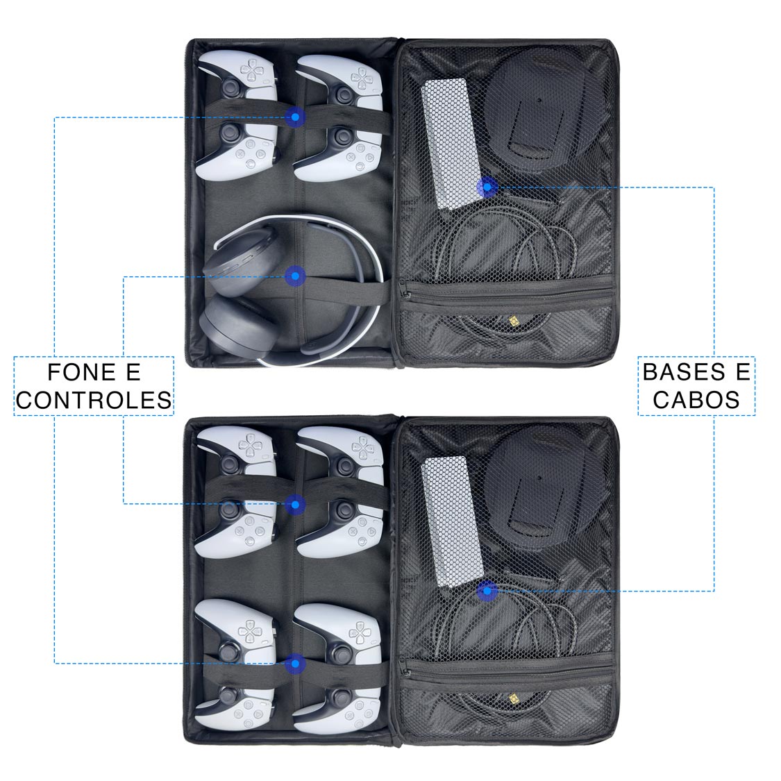 Bolsa Ps5 Pro Mochila Transporte Playstation 5 Pro Bag - Days Of Play ...