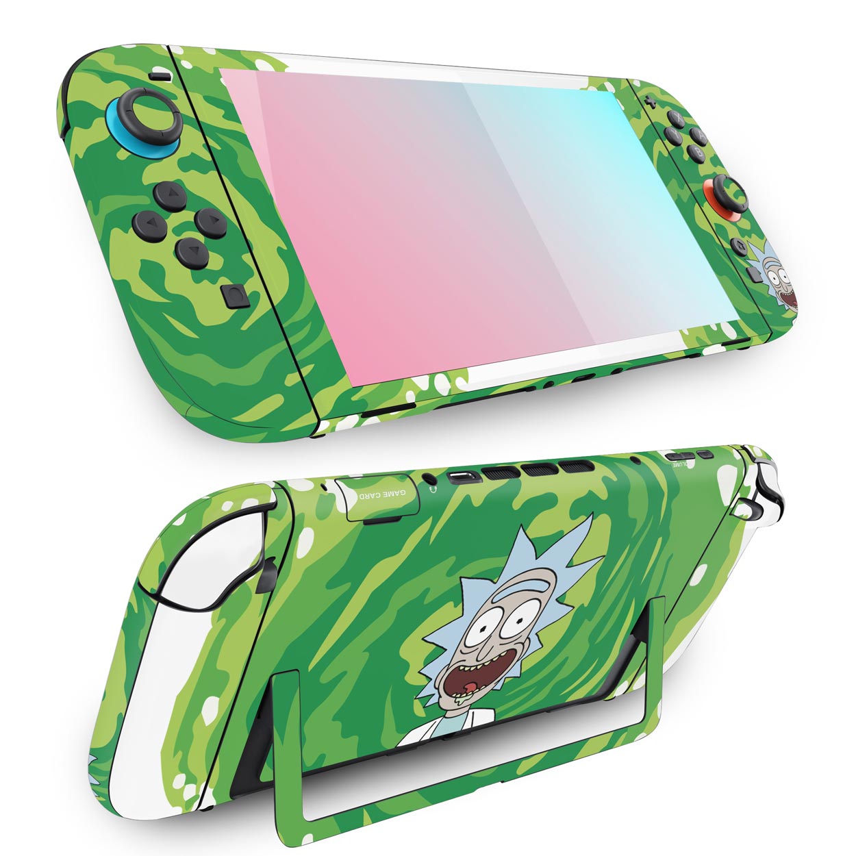 Nintendo Switch 2 Skin Anti-Rage - Rick And Morty - Pop Arte Skins