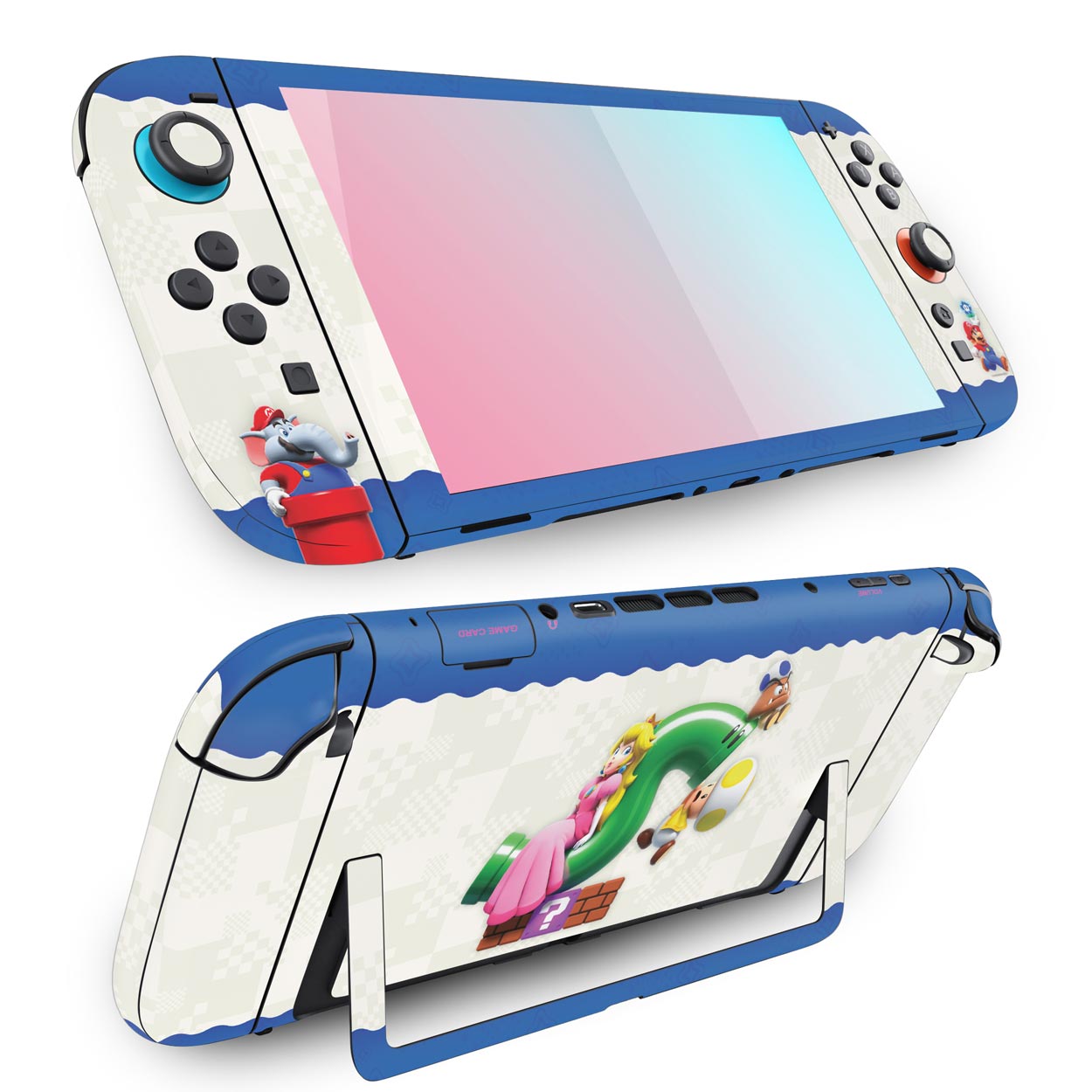 Nintendo Switch 2 Skin Anti-Rage - Super Mario Bros. Wonder - Pop Arte ...