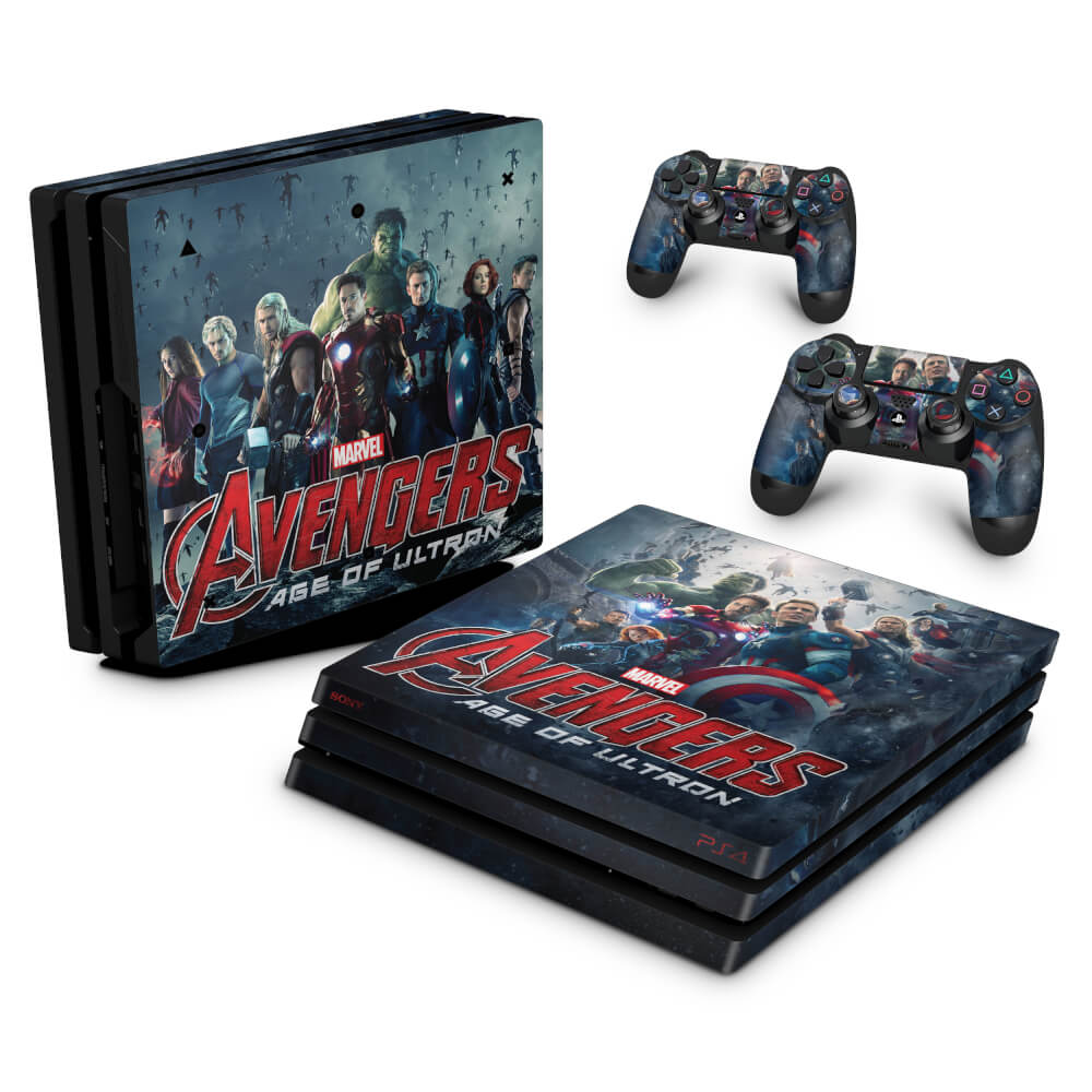 PS4 Pro Skin Avengers Age of Ultron Pop Arte Skins