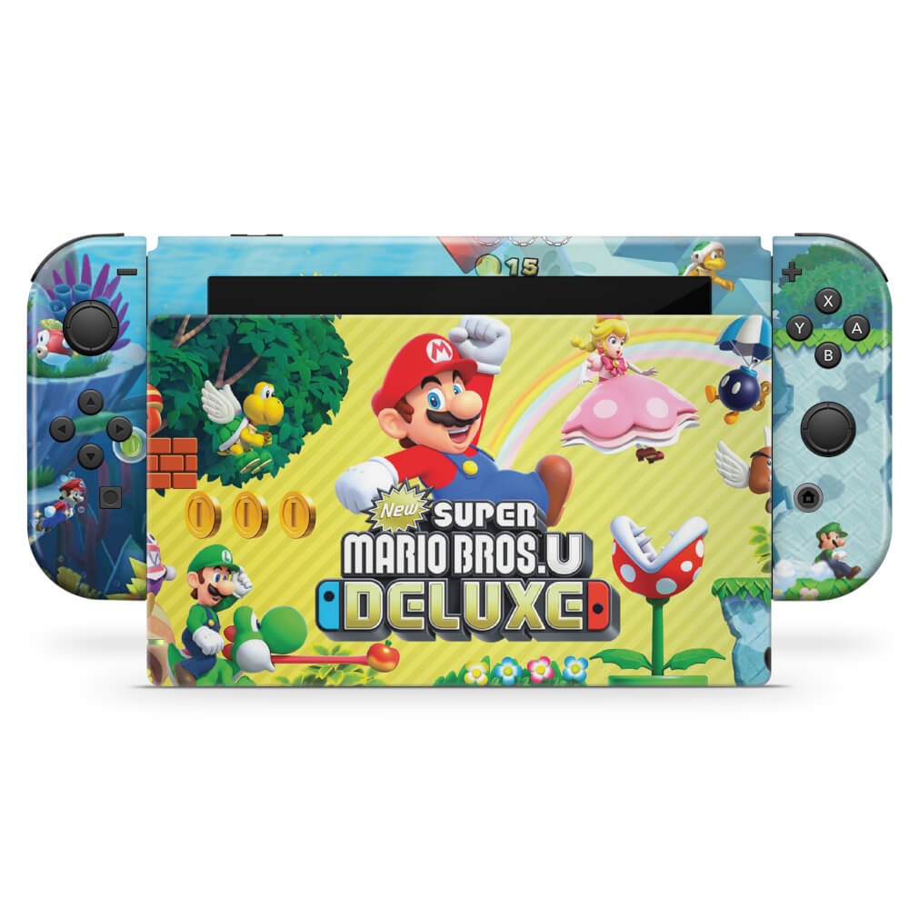 Nintendo Switch Skin - New Super Mario Bros. U - Pop Arte Skins
