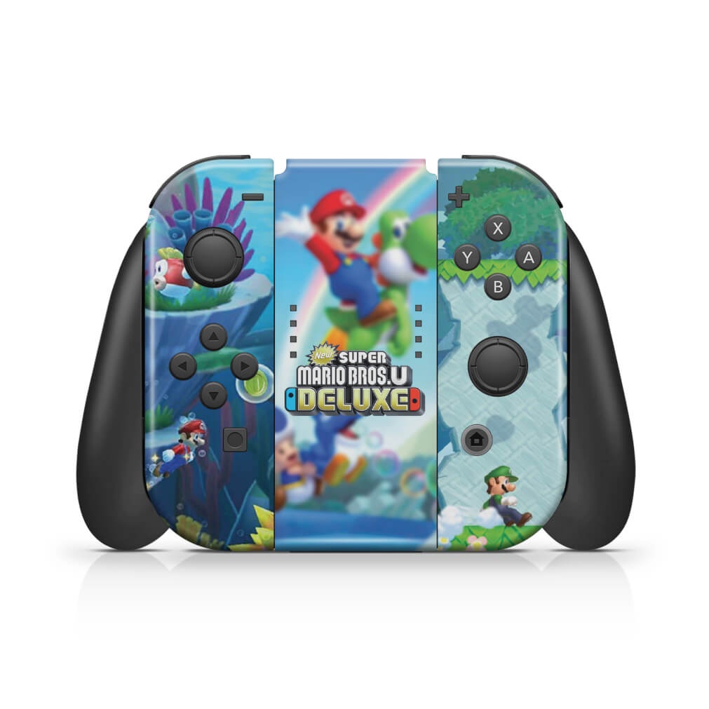 Nintendo Switch Skin - New Super Mario Bros. U - Pop Arte Skins