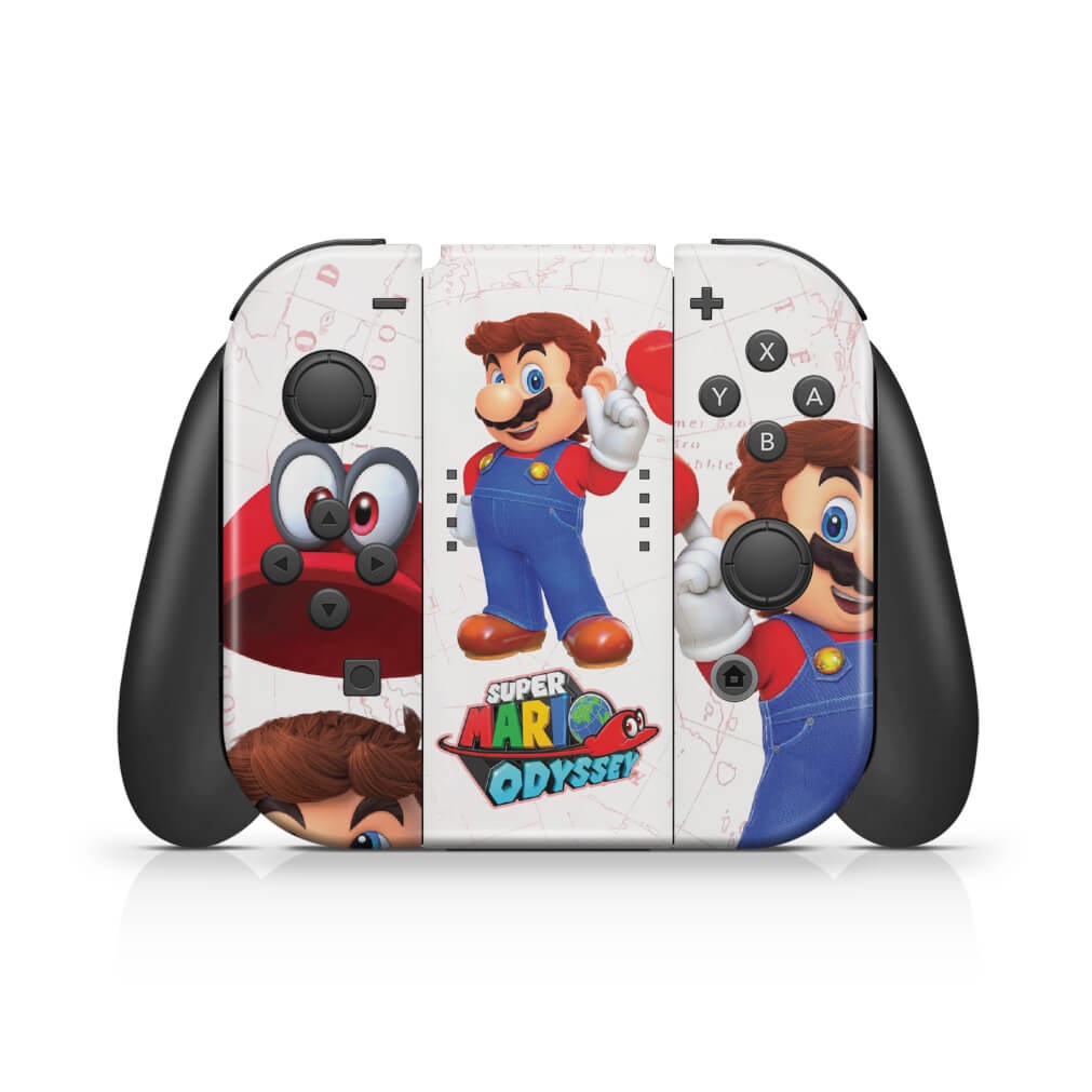 Nintendo Switch Skin - Super Mario Odyssey - Pop Arte Skins