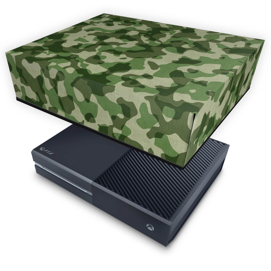 Xbox One Fat Capa Anti Poeira - Camuflado Verde - Pop Arte Skins
