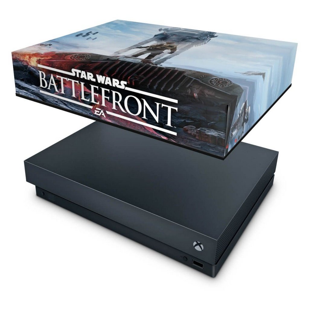 Xbox One X Capa Anti Poeira - Star Wars - Battlefront - Pop Arte Skins