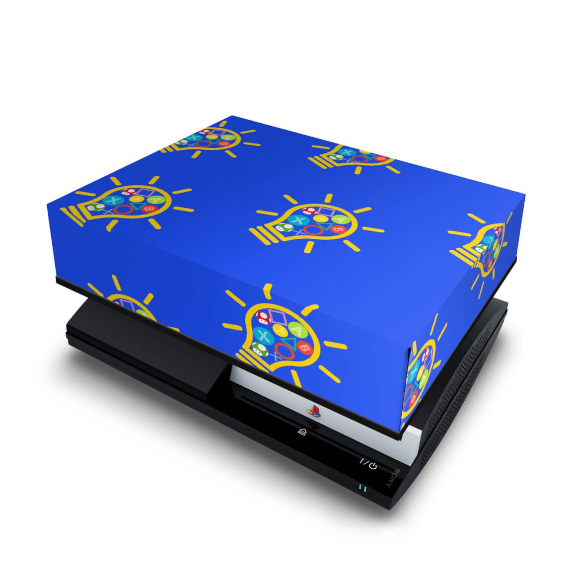 PS3 Fat Capa Anti Poeira - Personalizada - Pop Arte Skins