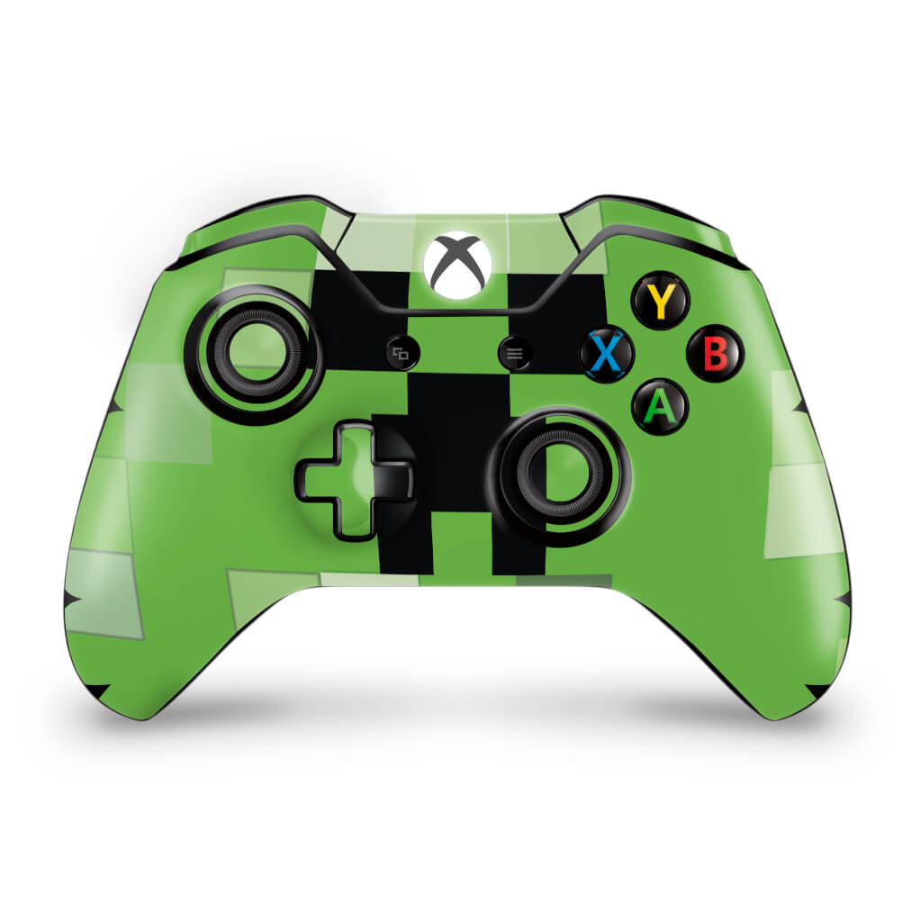Skin Xbox One Fat Controle - Creeper Minecraft - Pop Arte Skins