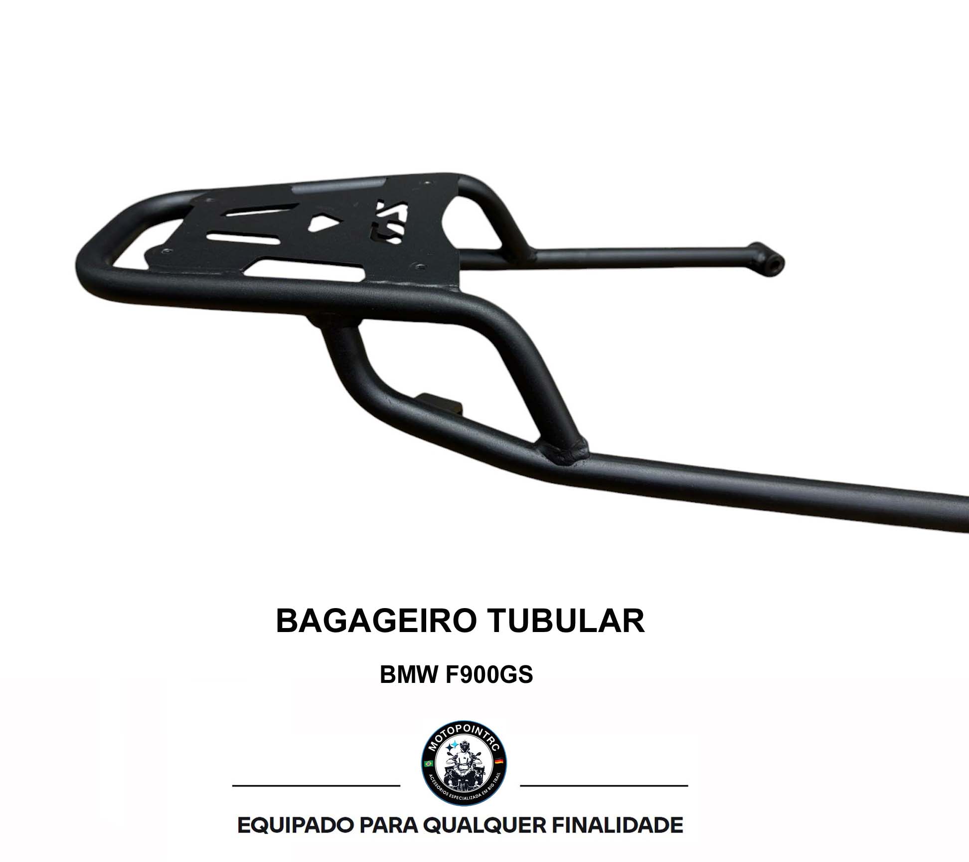 BAGAGEIRO TUBULAR BMW F900 GS - MOTOPOINTRC ACESSORIOS PARA MOTOS