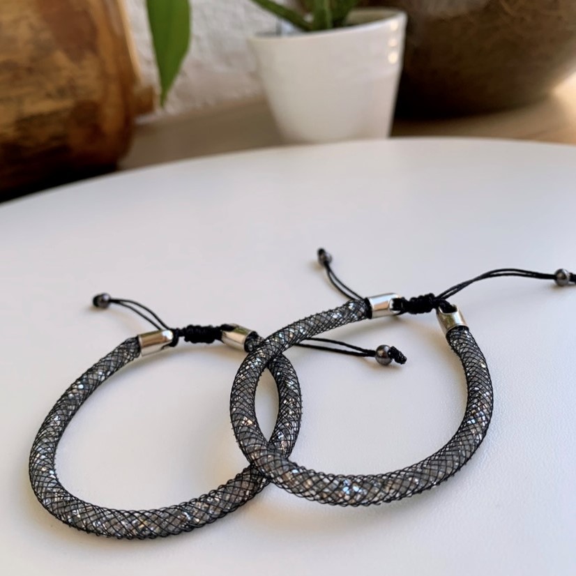 PULSEIRA TWIST PRETA - Shambala Brasil pulseiras, colares, moda e ...