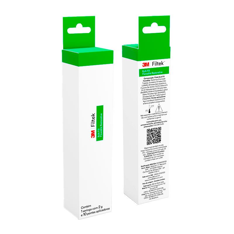 Resina Filtek Bulk Fill Flow - 3M Espe - DentalSul Distribuidora ...