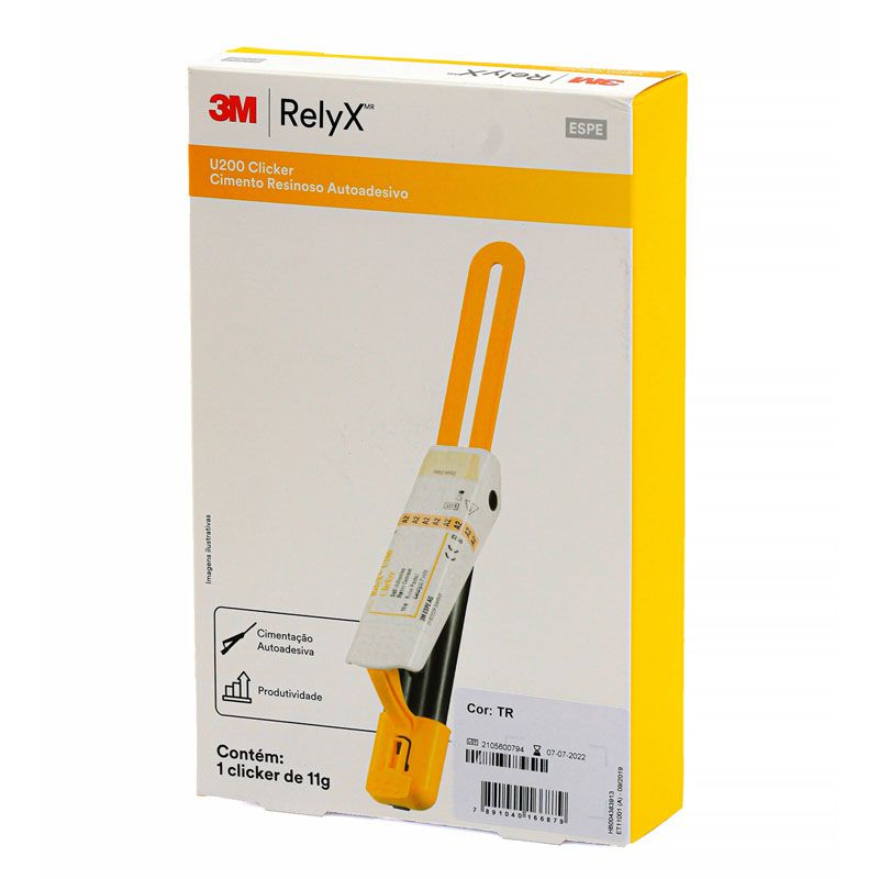 Cimento Resinoso Dual RelyX U200 Translucido - 3M - DentalSul ...