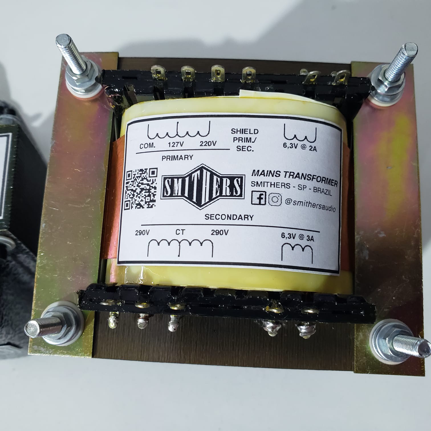 Kit de Transformadores para Amplificador 18W - Smithers Transformadores