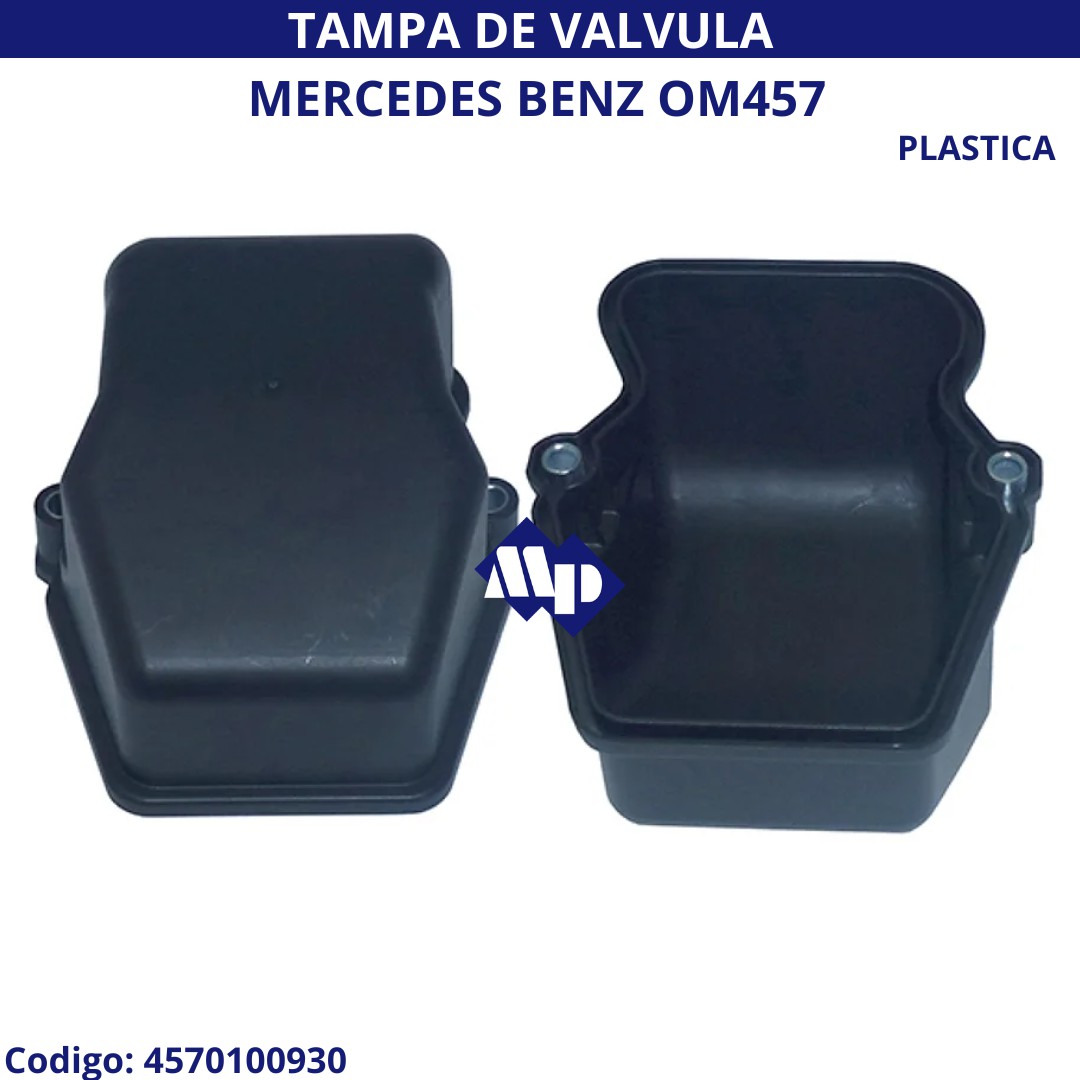 TAMPA DE VALVULA MERCEDES BENZ OM457 - 4570100930 - Multpecas - Peças ...