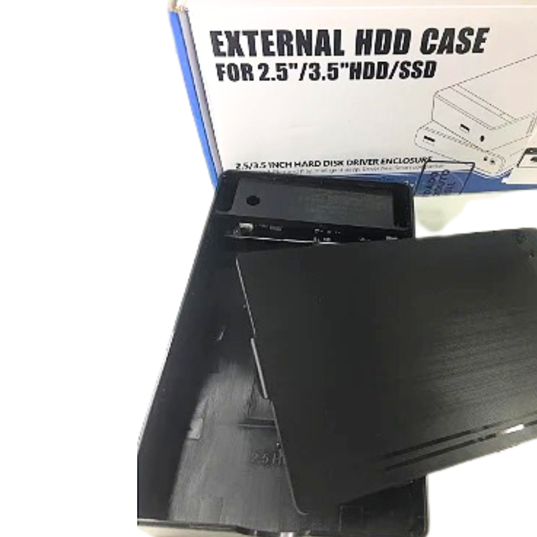 Case externa para HD e SSD 2.5" E 3.5" SATA para USB - EMW Informática