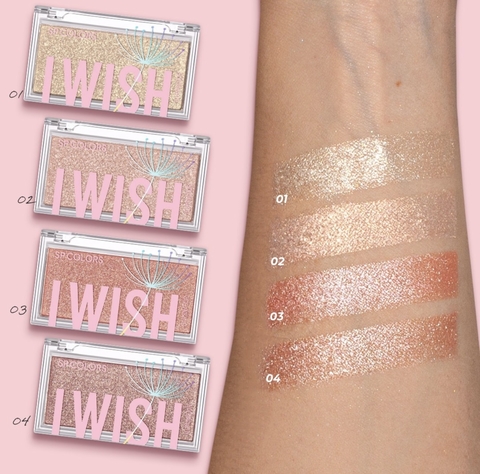 PALETA DE ILUMINADOR I WISH - SP COLORS - LUG STORE MAKEUP