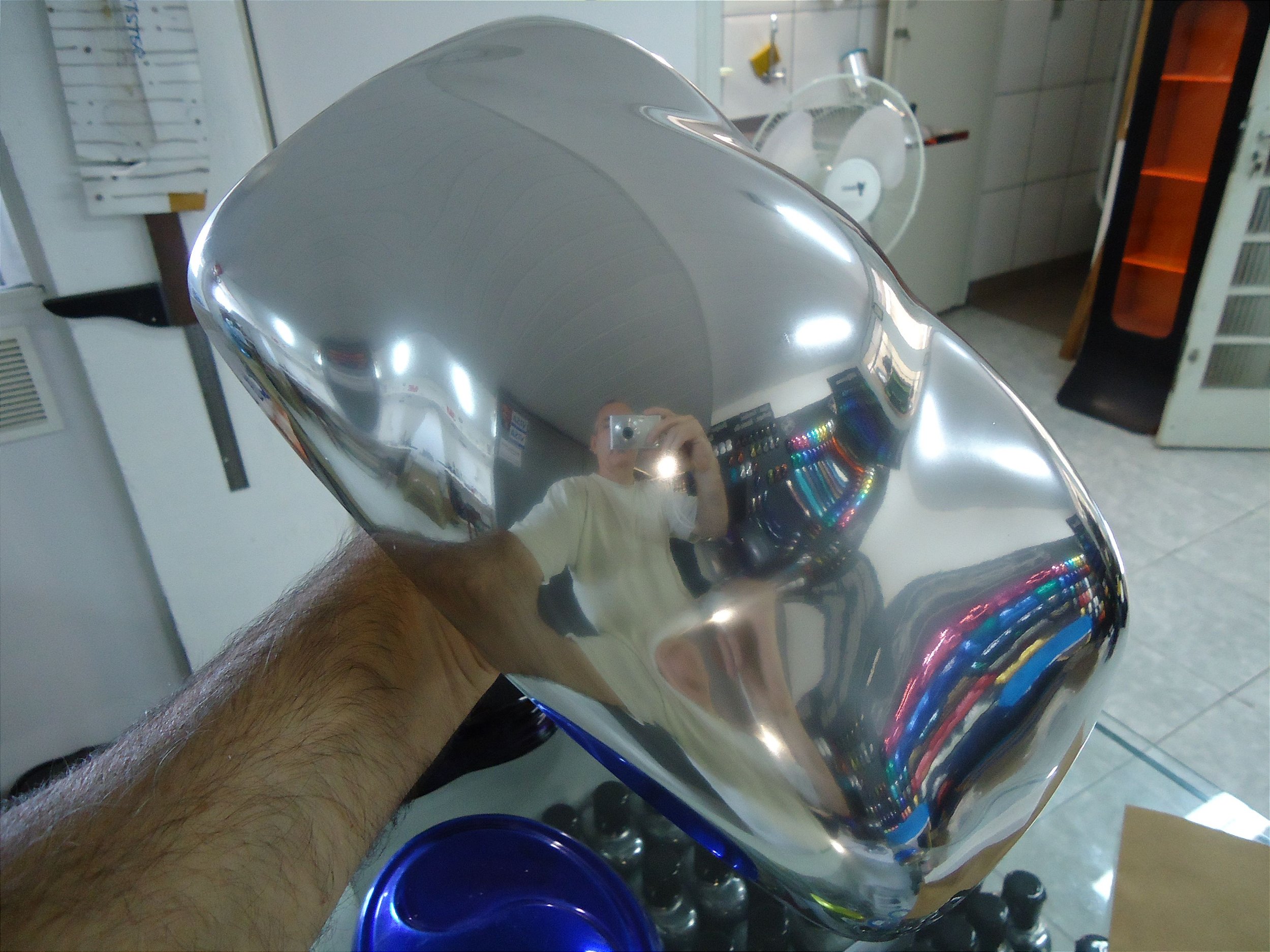 Tinta de efeito cromado Chromenox - Chao Kustom - Tintas Especiais