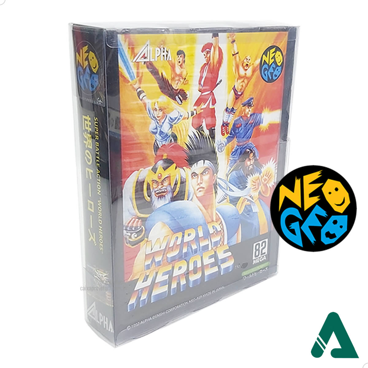 Caixa Protetora para Caixabox Case Neo Geo AES Snaplock Shockbox ...