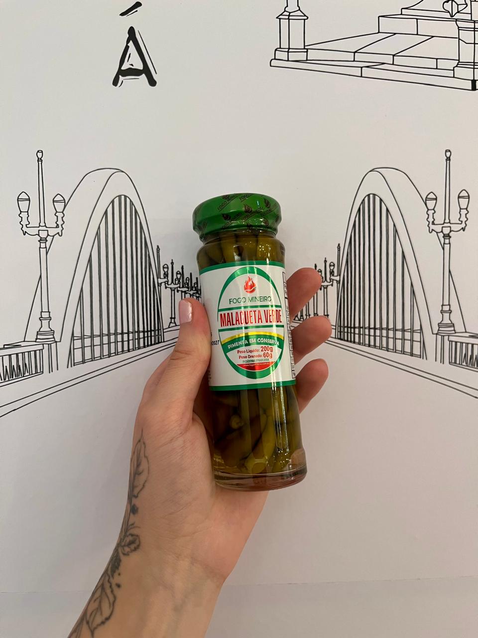 Pimenta em conserva 200g - Fogo Mineiro - Uaiso Empório Mineiro ...