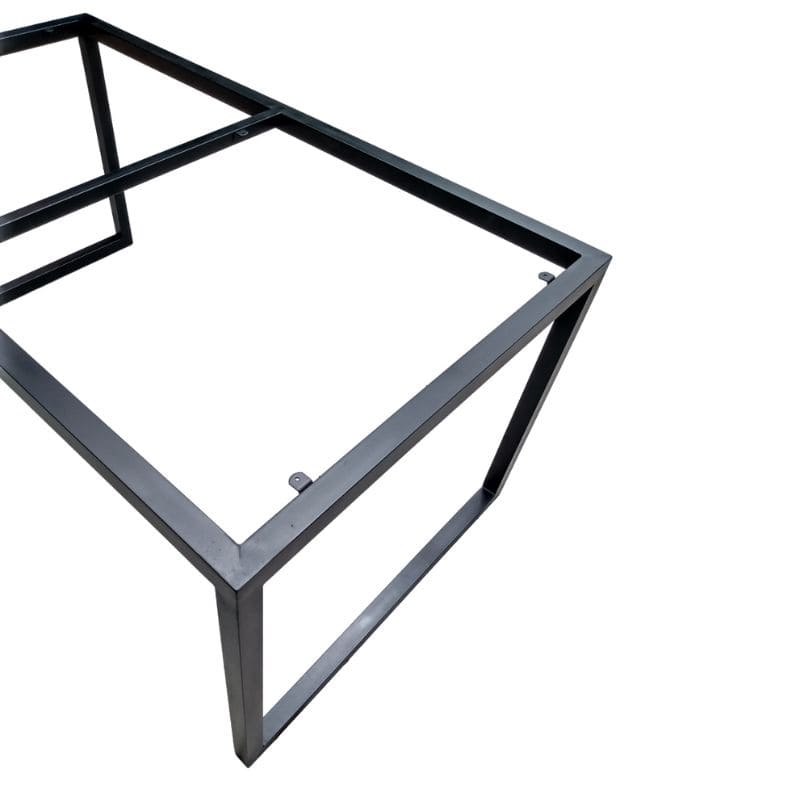 Base de Ferro para Mesa de Jantar - Modelo Industrial - Móveis Industriais