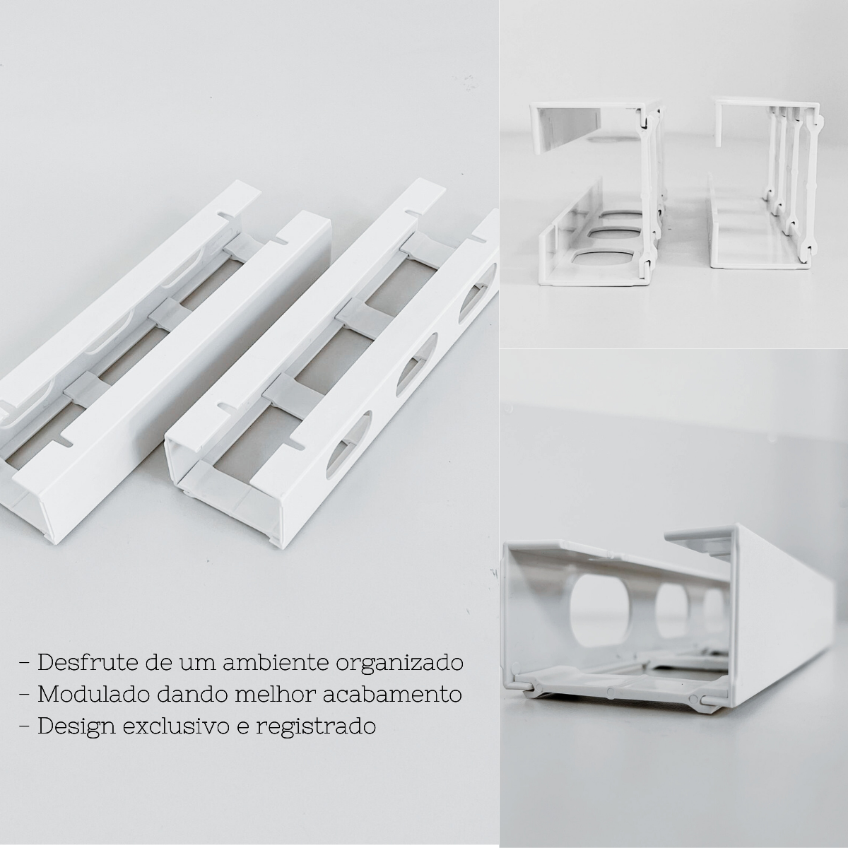 Calha Organizador de fios e cabos - Abc Fixadores e Organizadores para ...
