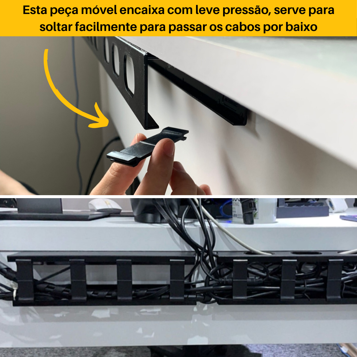 Calha Organizador de fios e cabos - Abc Fixadores e Organizadores para ...