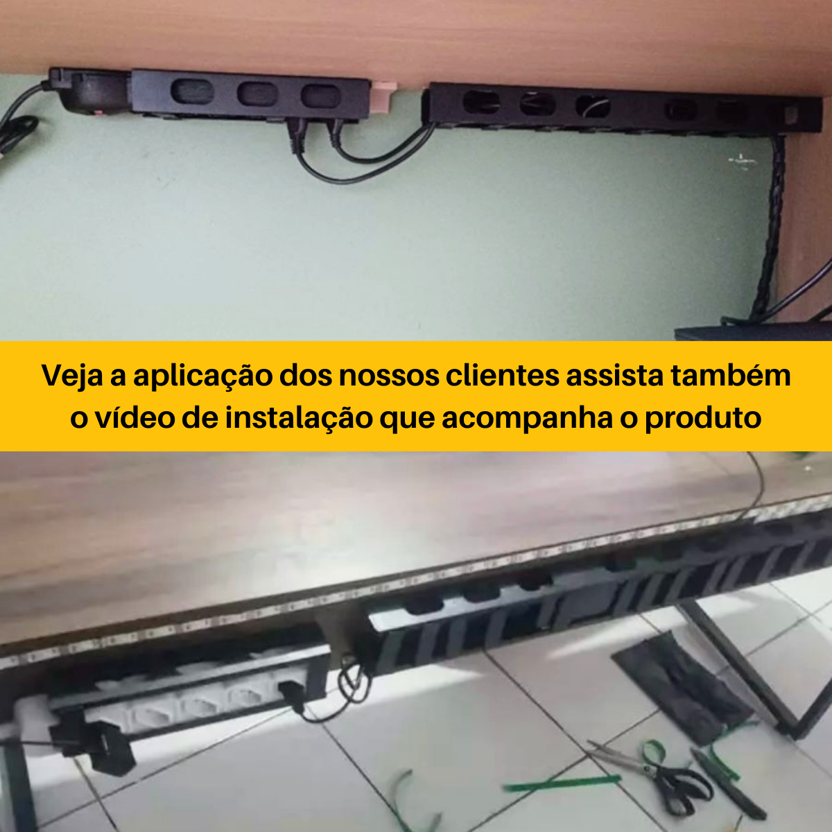 Calha Organizador de fios e cabos - Abc Fixadores e Organizadores para ...