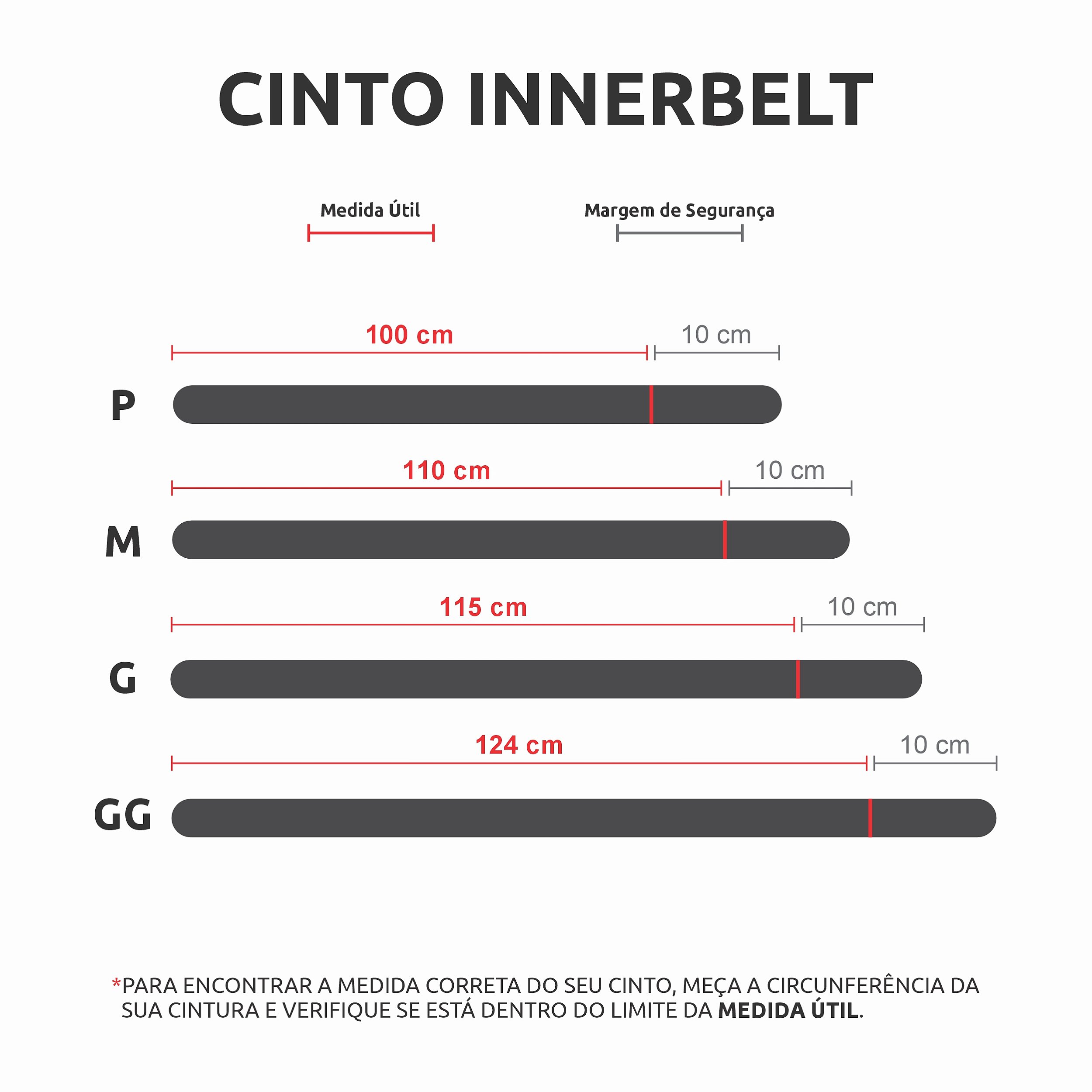 Cinto Innerbelt Bélica - Preto - Loja Oficial da Marca Bélica Militar