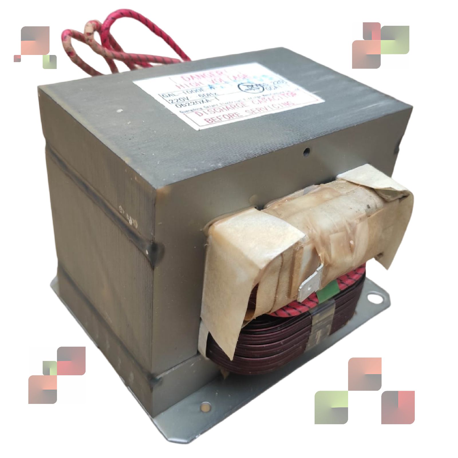 Transformador De Alta Tensão Para Microondas 220V Original Brastemp ...
