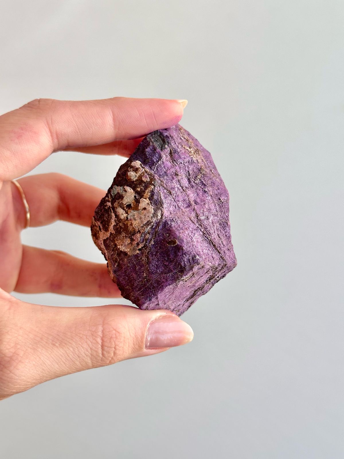 Purpurita Bruta G - Vendas, Evolução, Autocura, Afasta Energias que não ...