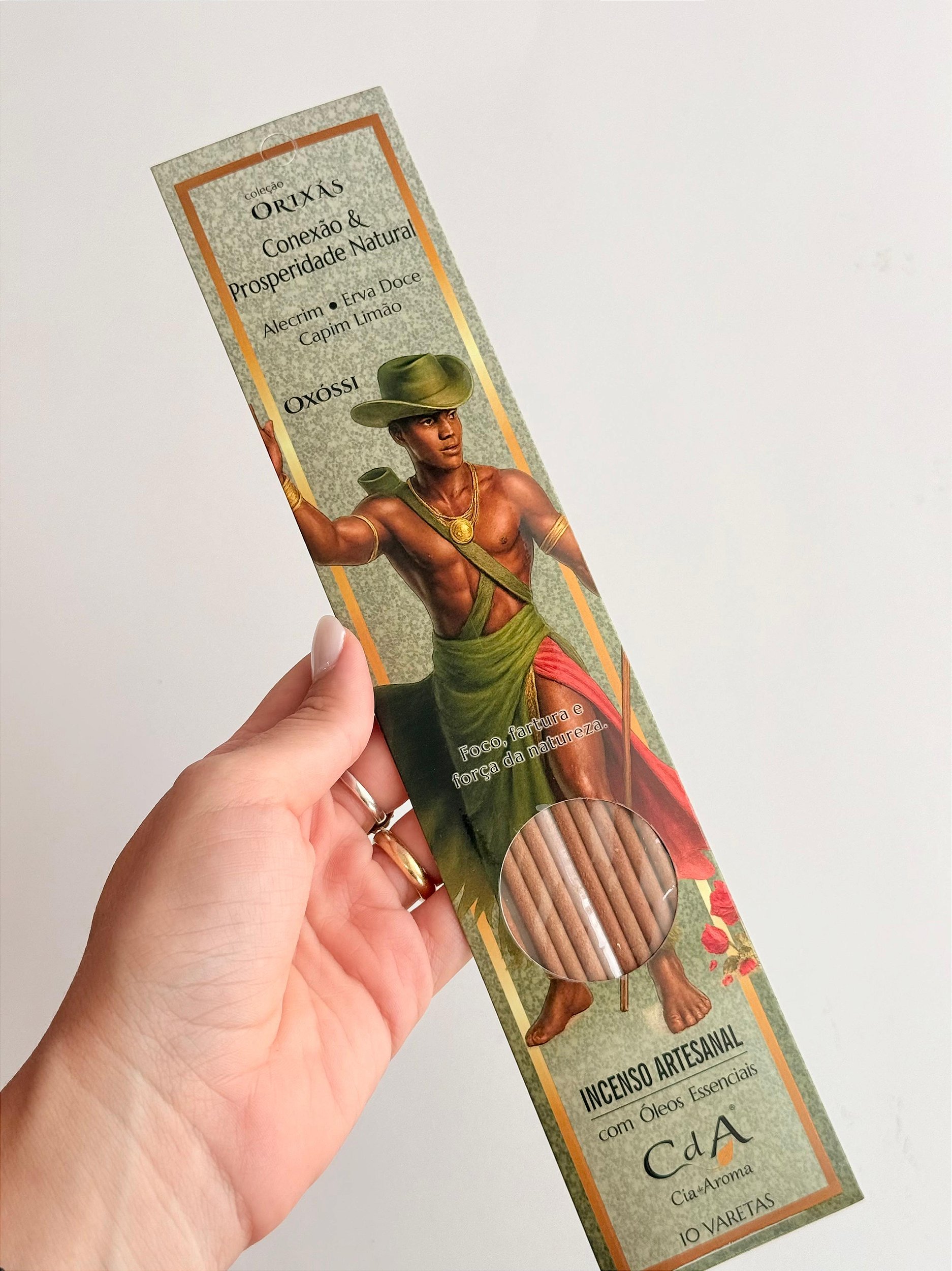 Incenso Natural Cia de Aroma Orixás - Oxóssi - Sagrada Magia