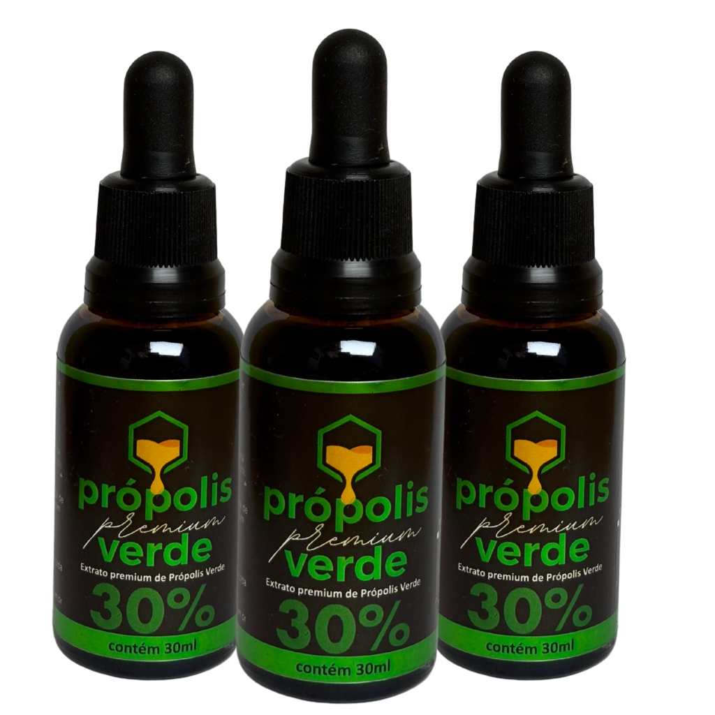 Extrato Premium de Própolis Verde 30ml - Bem Viver Fitoterápicos
