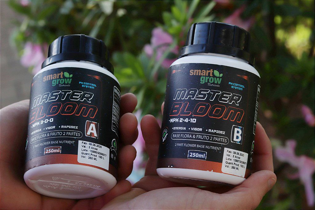 Fertilizante Smart Grow Master Bloom A 250ml - Seja Livre, Cultive!