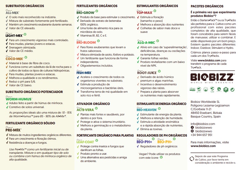 Fertilizante Biobizz Bio Bloom 10L - Seja Livre, Cultive!