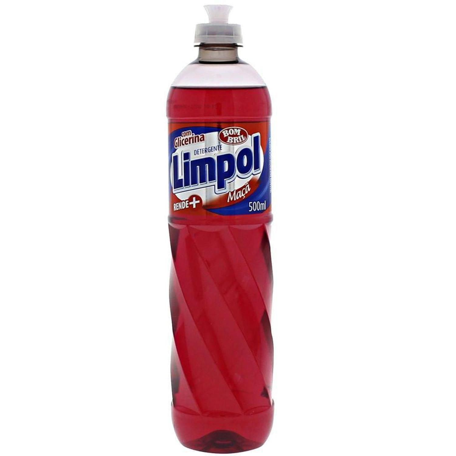 Detergente Limpol Liquido Maçã 500ml - SuperLimpinho - O Supermercado ...