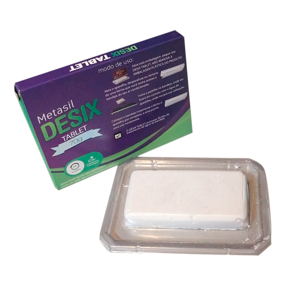 Pastilha Bactericida Desix Tablet 70gr - MF Refrigeração
